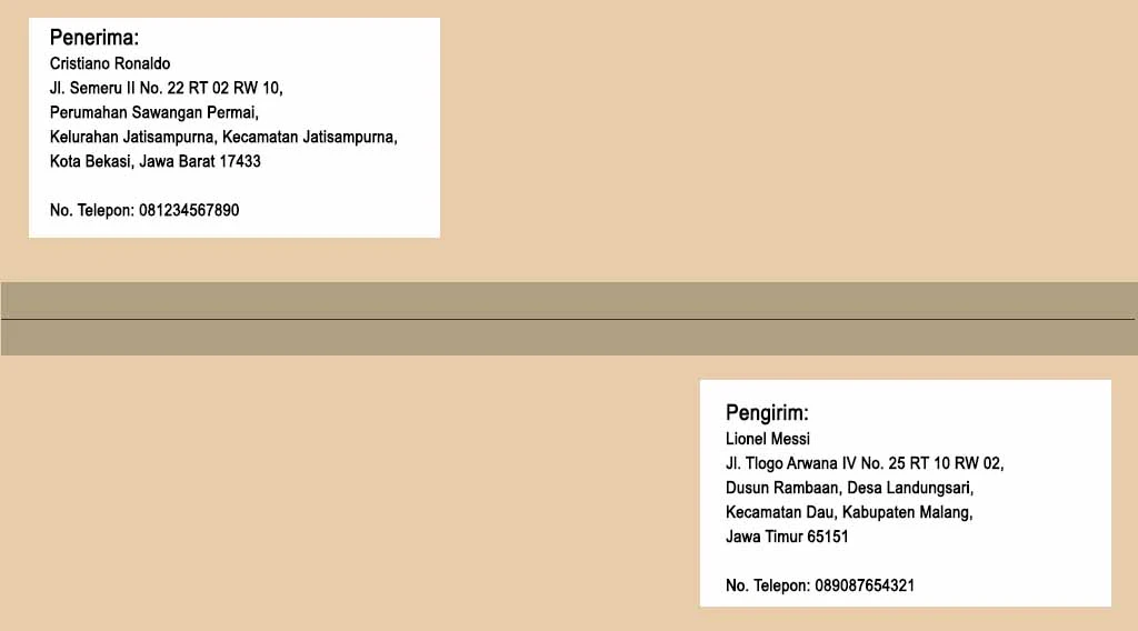 Cara Menulis Alamat Paket yang Benar dan Sesuai Standar Ekspedisi