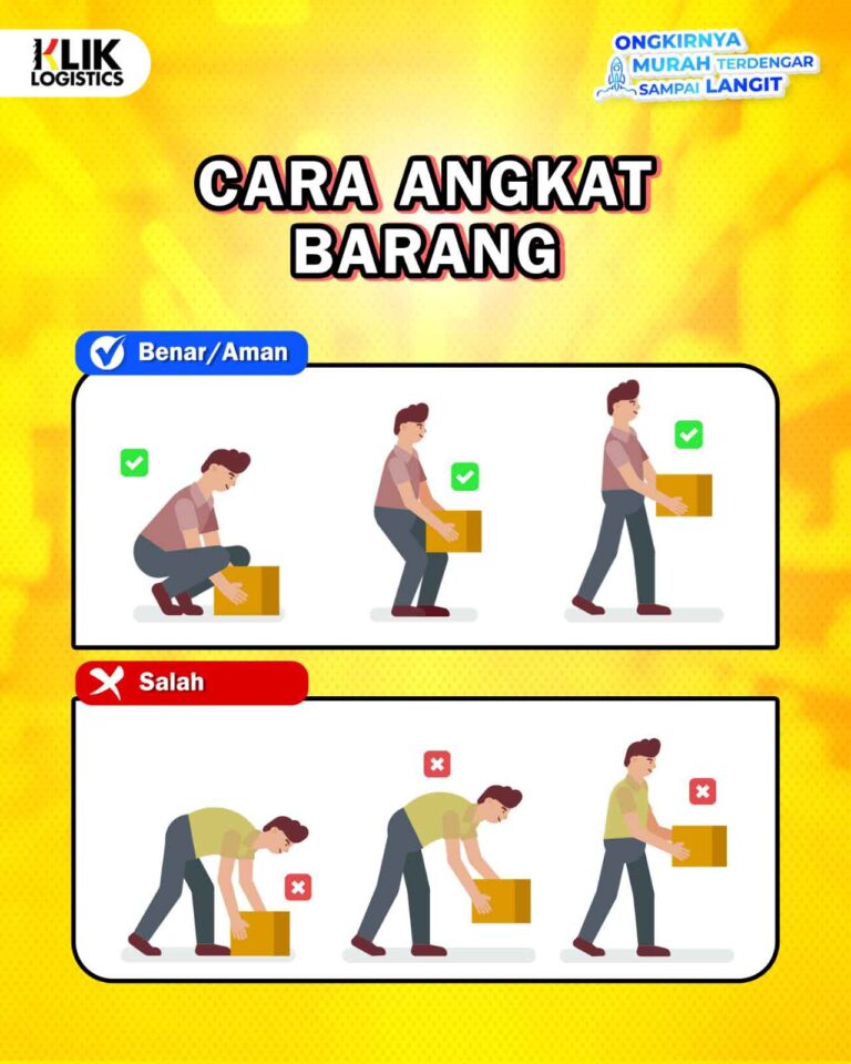 10 Cara Mengangkat Barang yang Benar Agar Tidak Cedera